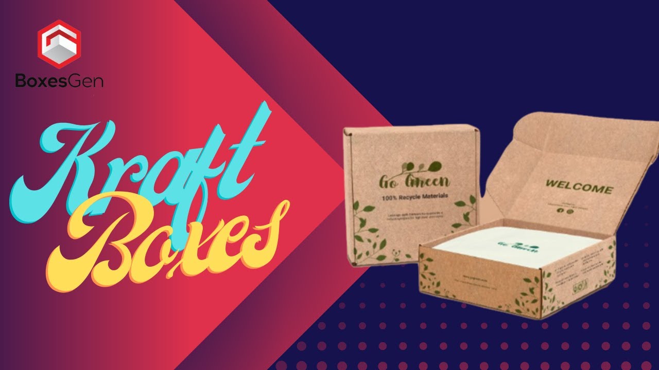 Custom Kraft Boxes - BoxesGen