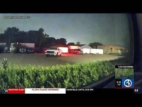 Dog rescue trailer stolen