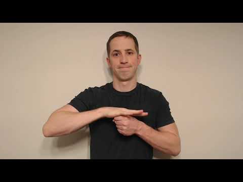 American Sign Language ASL Video Dictionary - posttraumatic stress disorder