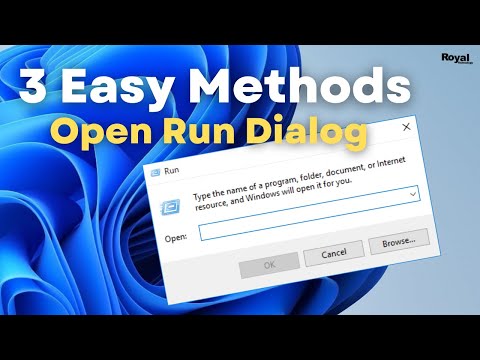 3 Easy Methods to Open Run Dialog || Ways to Access Run Command