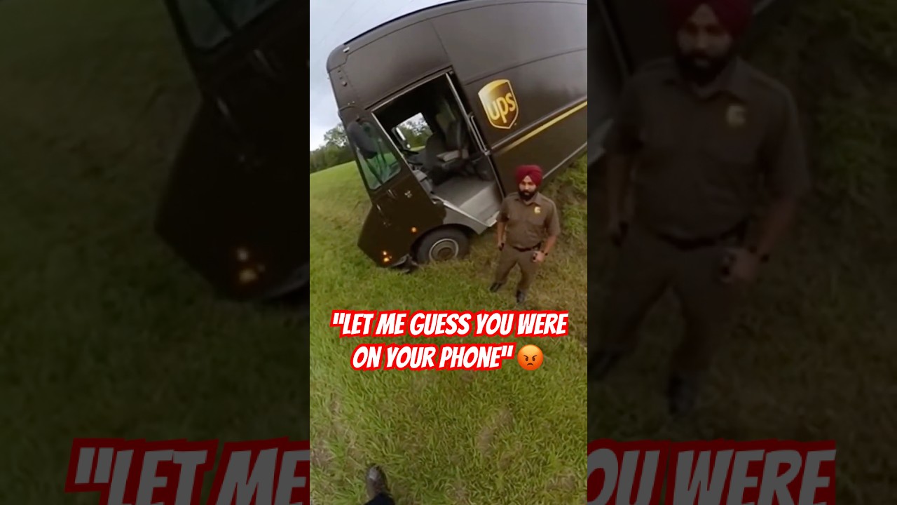 Officer Shows Up to a Truck in a Ditch… Listen to This 😳