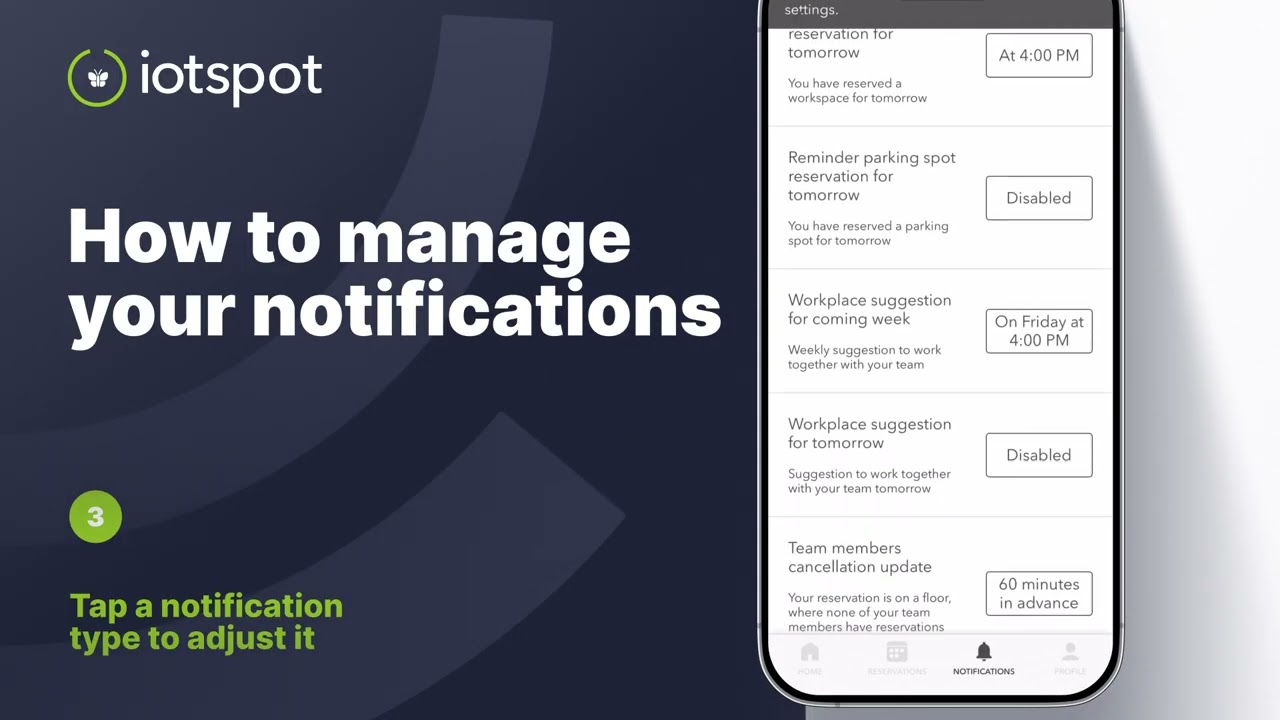 How to manage your notifications
