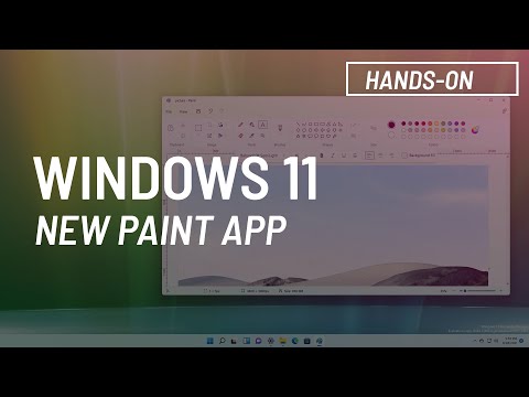 Windows 11: NEW Paint app first look