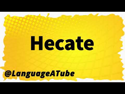 Hecate Pronunciation ⚡️ How To Pronounce Hecate!