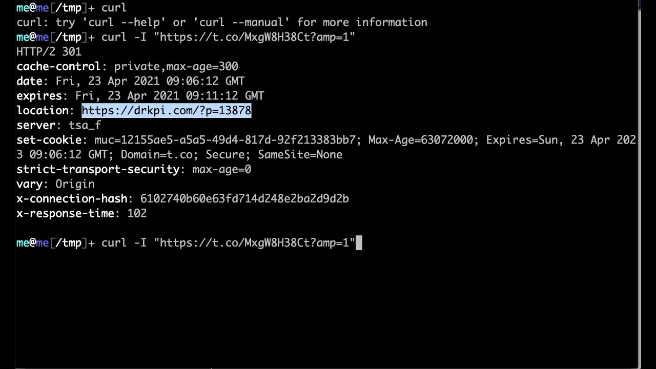 Linux Tutorials Using curl part1
