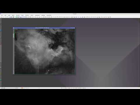 MultiscaleGradientCorrection — Narrowband SHO Images