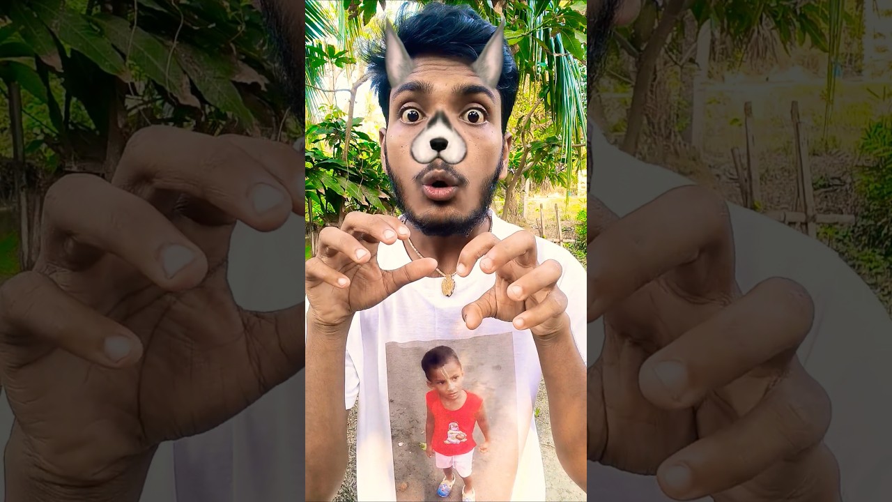 The baby started playing hard on the dog, but the dog just listened quietly. EL6907