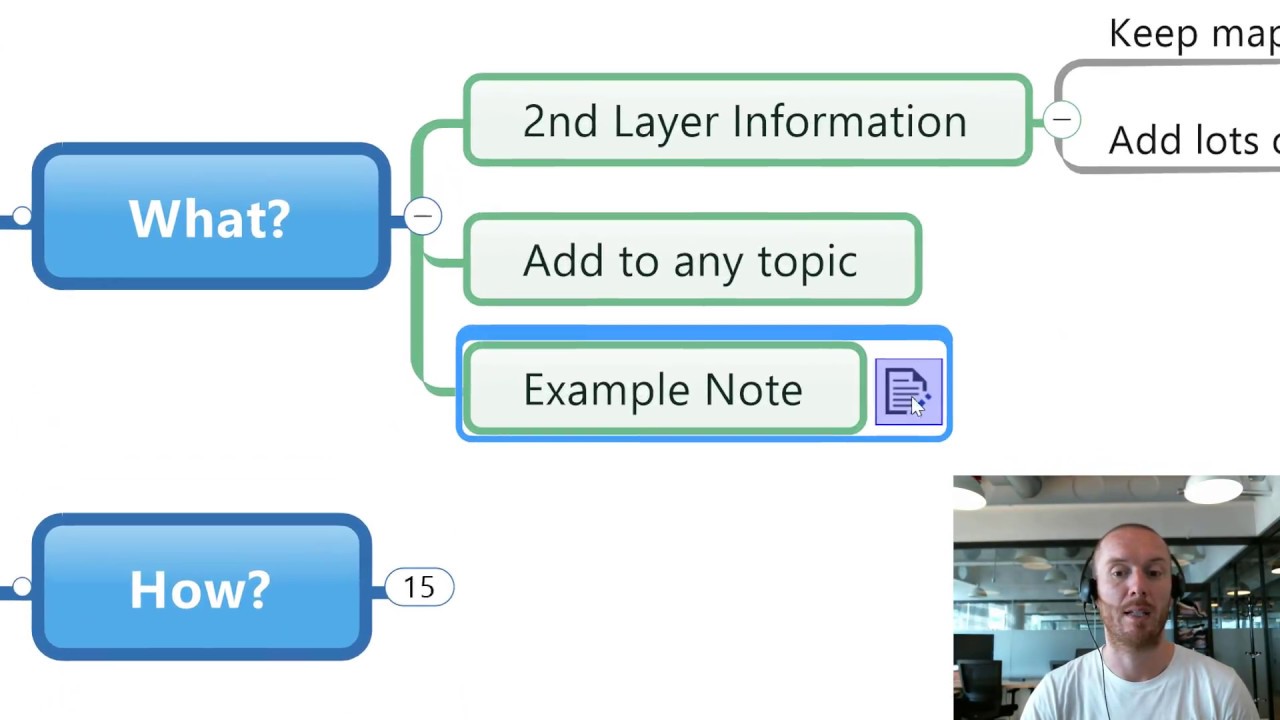 MindManager Tutorial - Using Notes