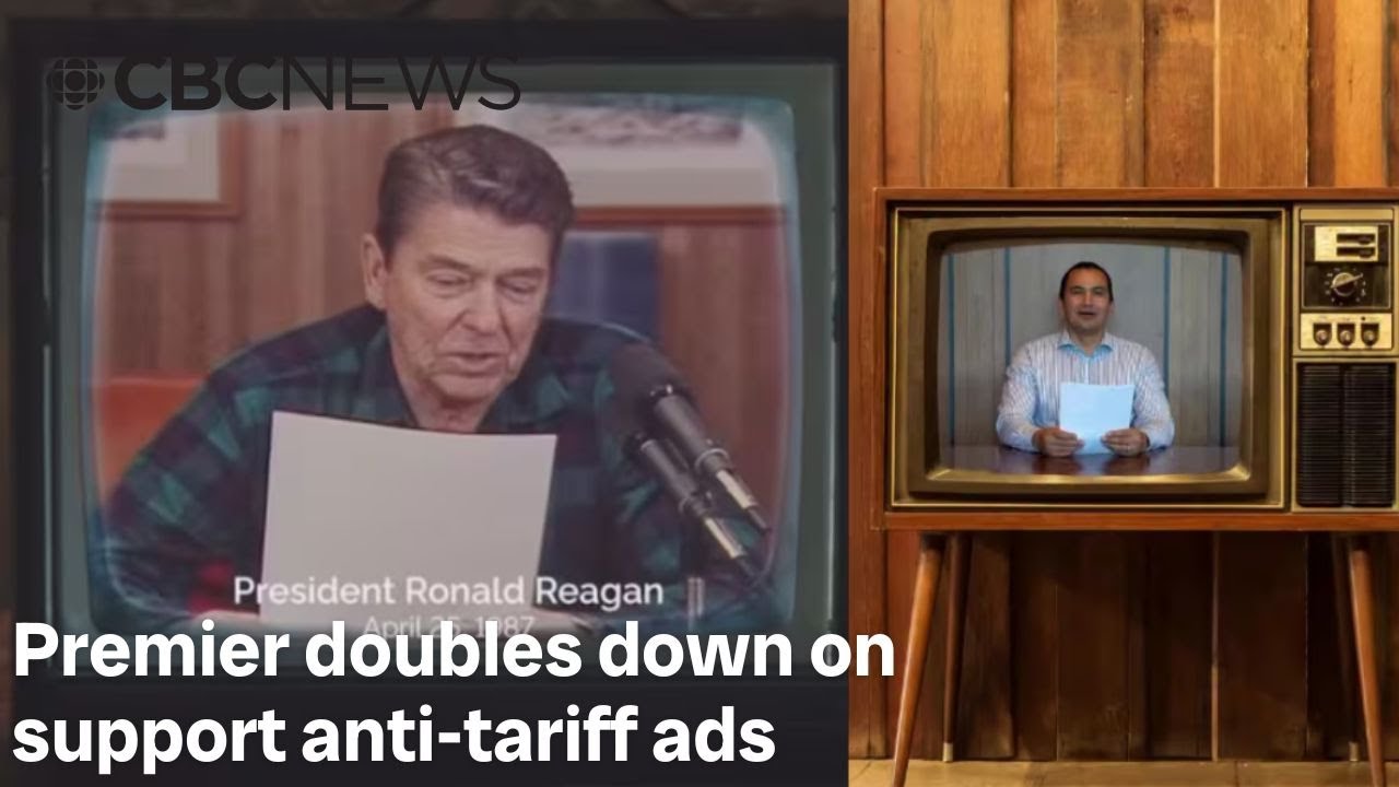 Manitoba Premier Wab Kinew doubles down on support for Ontario anti-tariff ads that roiled Trump