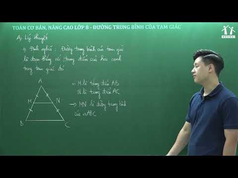 LIVE 13 | Toán 8: Đường trung bình của tam giác - Thầy Lê Ngọc Diên