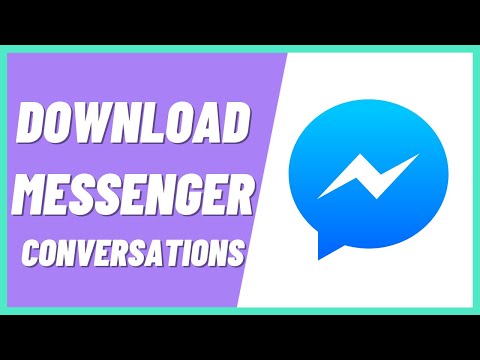 How To Download Facebook Messenger Conversations Android (2022)