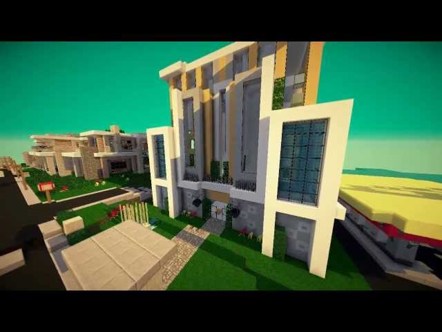 Small Modern City Minecraft Map