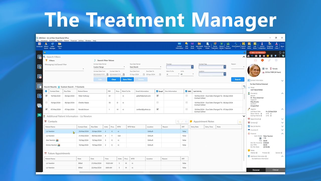 ABELDent: The Treatment Manager