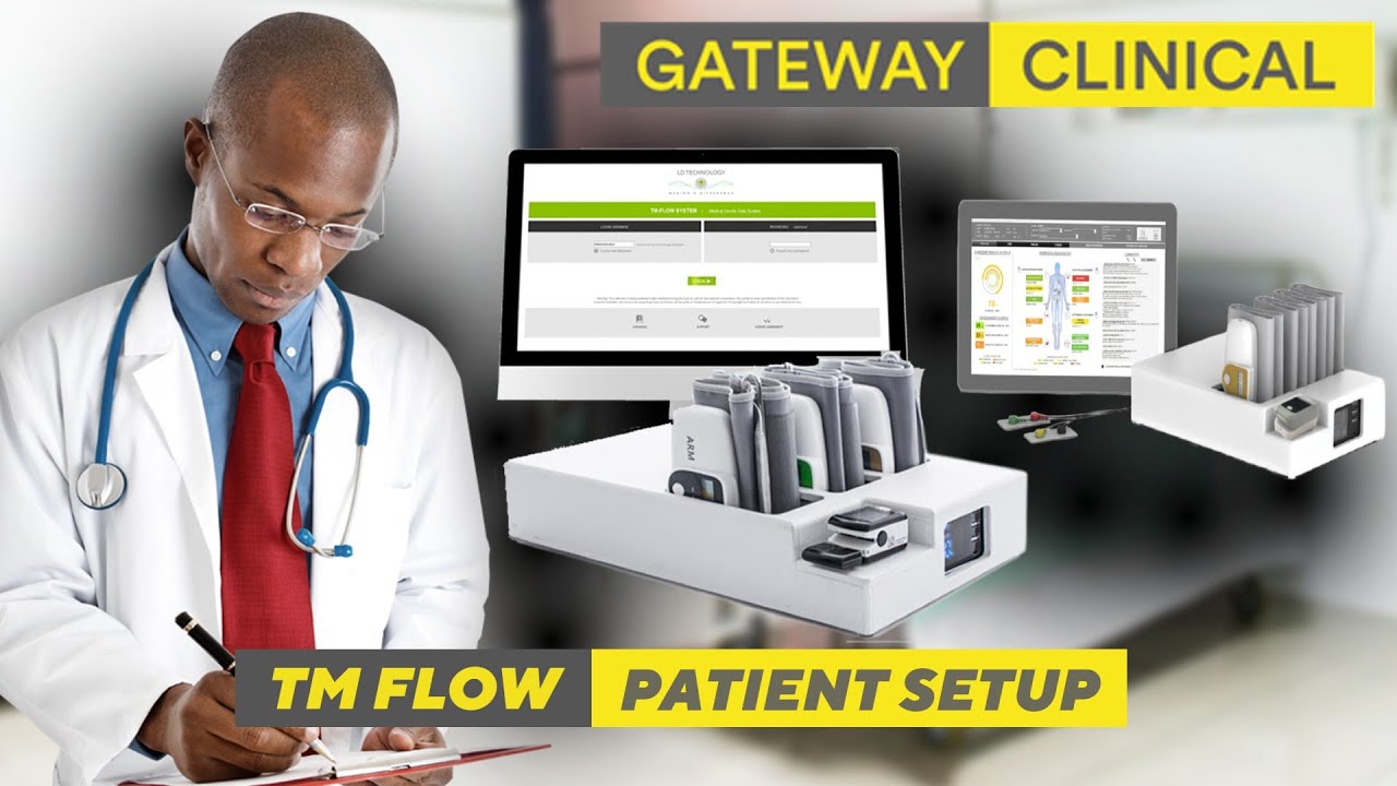Patient Setup for the TM Flow Test