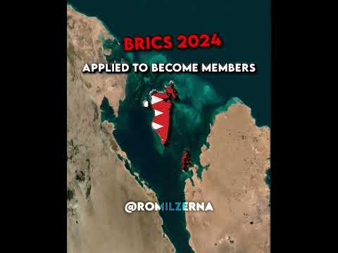 BRICS 2009 & 2024 🌍 #geography #brics #shorts