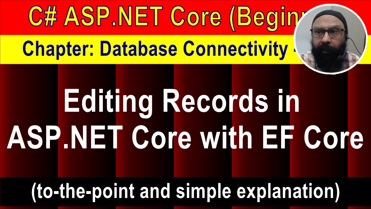 Editing Records in EF Core (6 min Preview) | ASP.NET Core 5 Tutorial