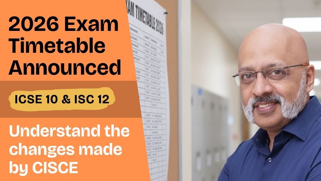 ICSE Class 10 and ISC Class 12 Board Exam 2026 Timetable is announced | 12 weeks to Exams