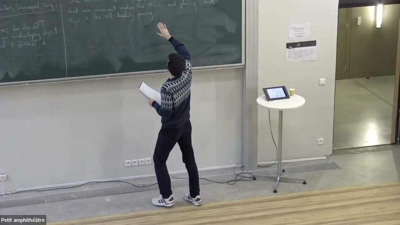 CFT, Lukas Woike, Factorization homology and spaces of conformal blocks