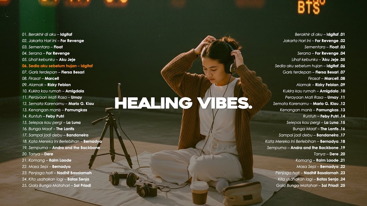Playlist Healing Lagu Santai Pop Hits Indonesia 2025 🍃 | Chill Cover Full Album by Valovadinata 🤍🎧