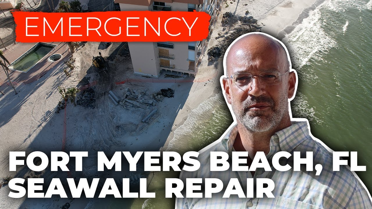 Fort Myers Beach Seawall Repair at Leonardo Arms EP1