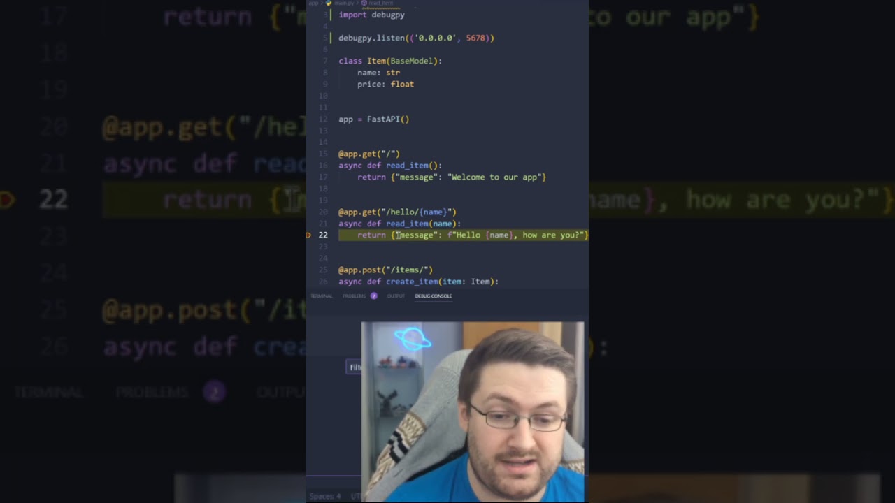 Remote debugging in Python!