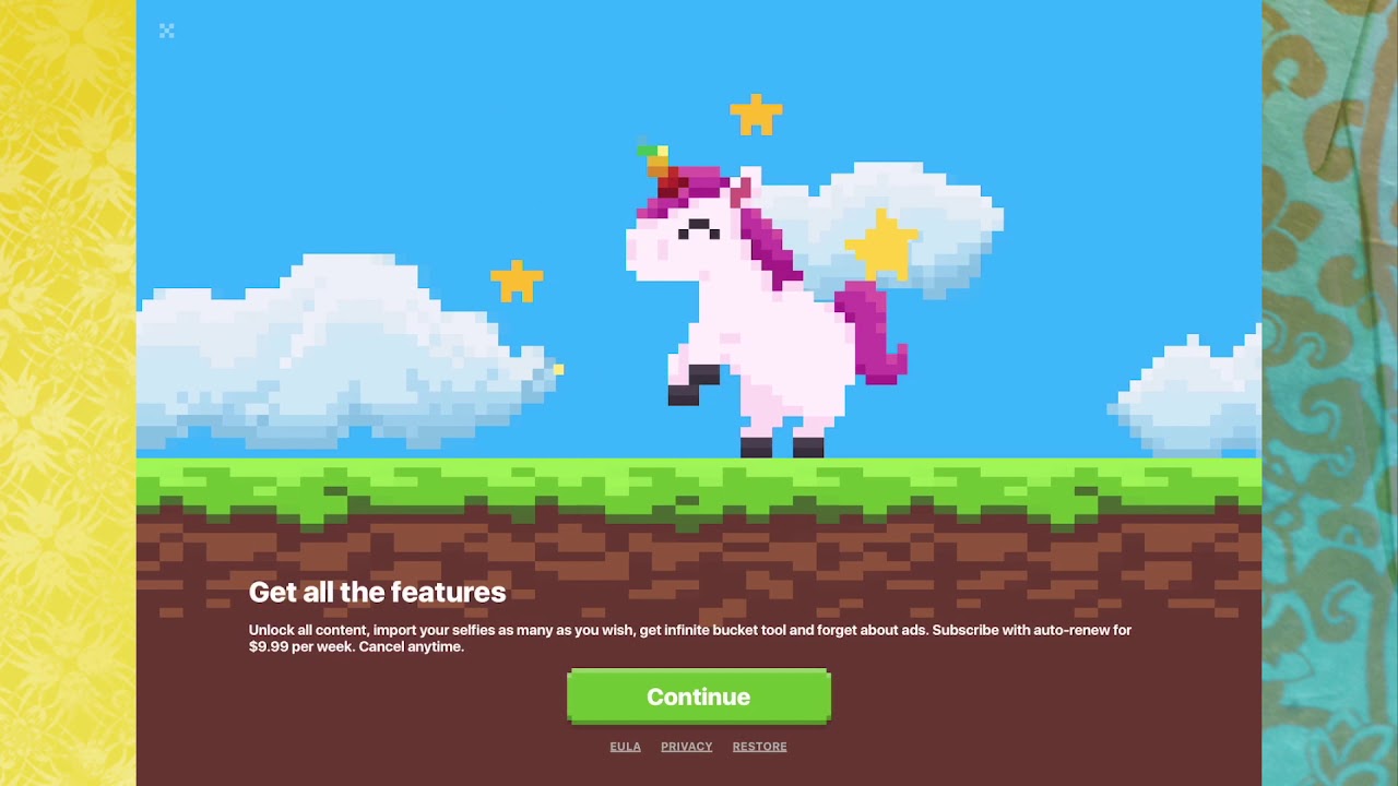 Unicorn Color by Number App Review