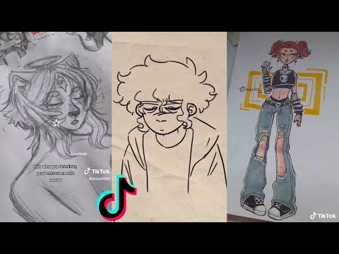 1 HOUR Of ALT Drawing TikToks - New ART Compilation #1