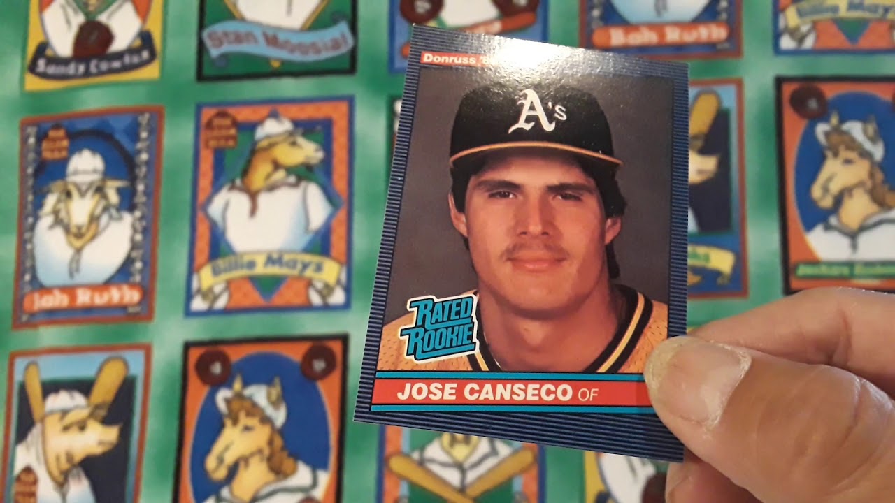 My favorite 80's baseball cards Nostalgic about Baseball video response