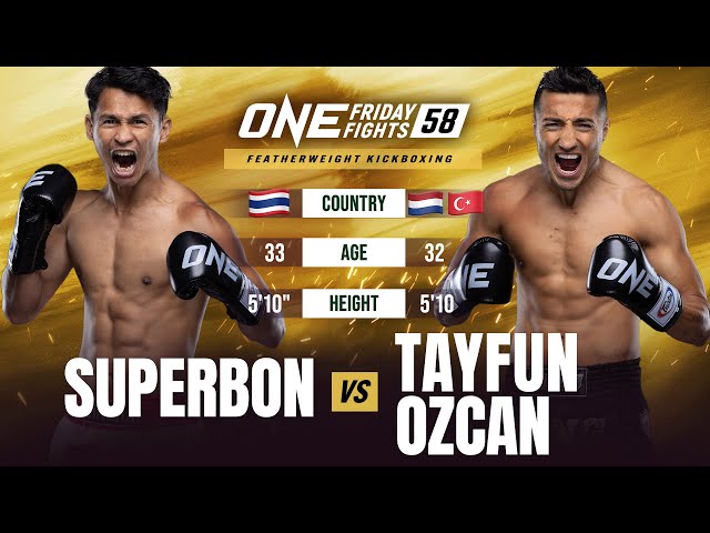 Superbon Tayfun Ozcan: FREE FULL FIGHT: Thai legend Superbon Singha ...