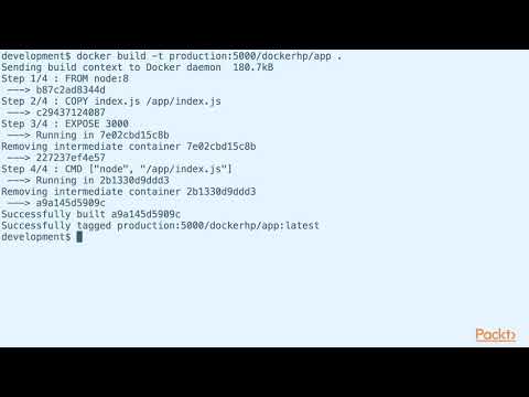 Learn Optimizing Docker Workflows Docker Registry in Production |packtpub com - Mind Luster
