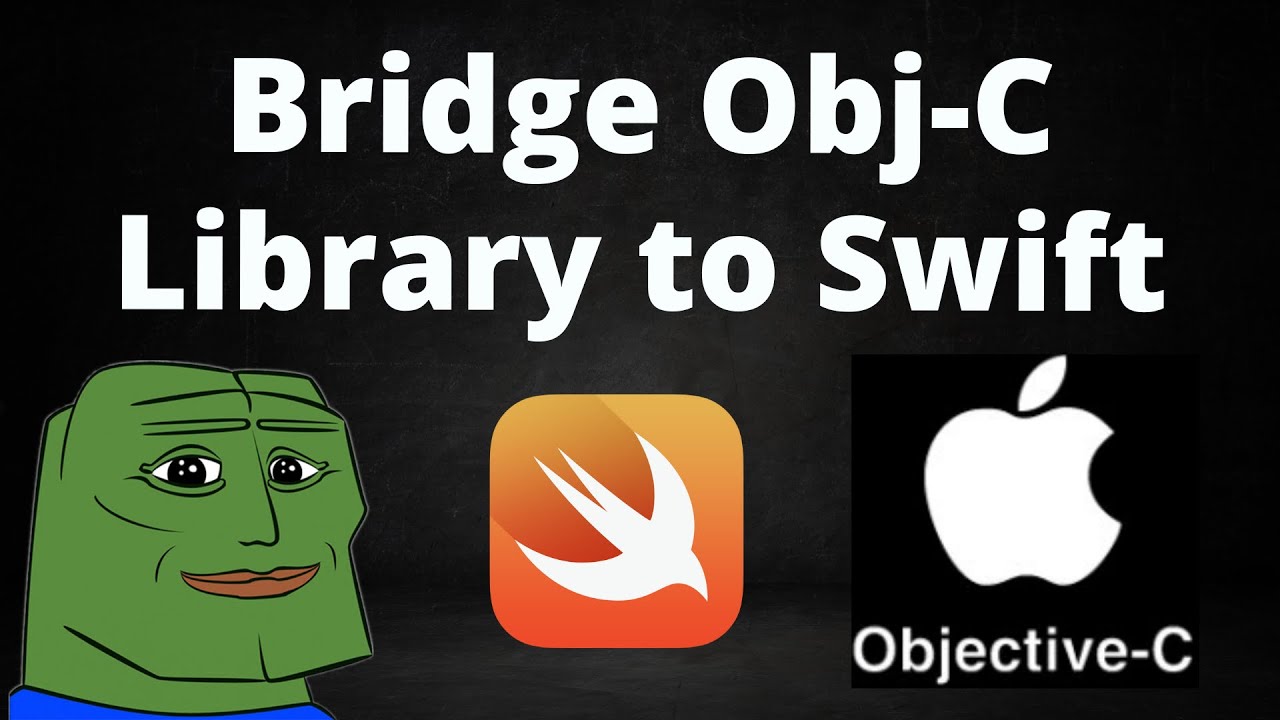 Bridging Objective-C to Swift (Xcode)