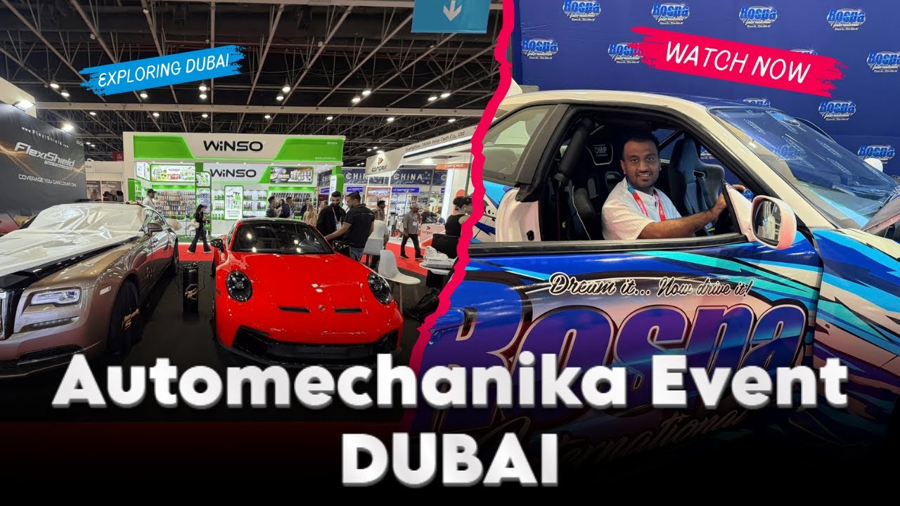 Automechanika Dubai 2025 – Full Hall Tour + Car Reviews! 🚗🔥 Best Booths & New Tech