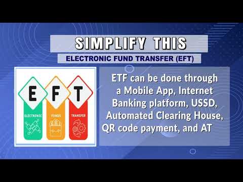 SIMPLIFY THIS ELECTRONIC FUND TRANSFER EFT