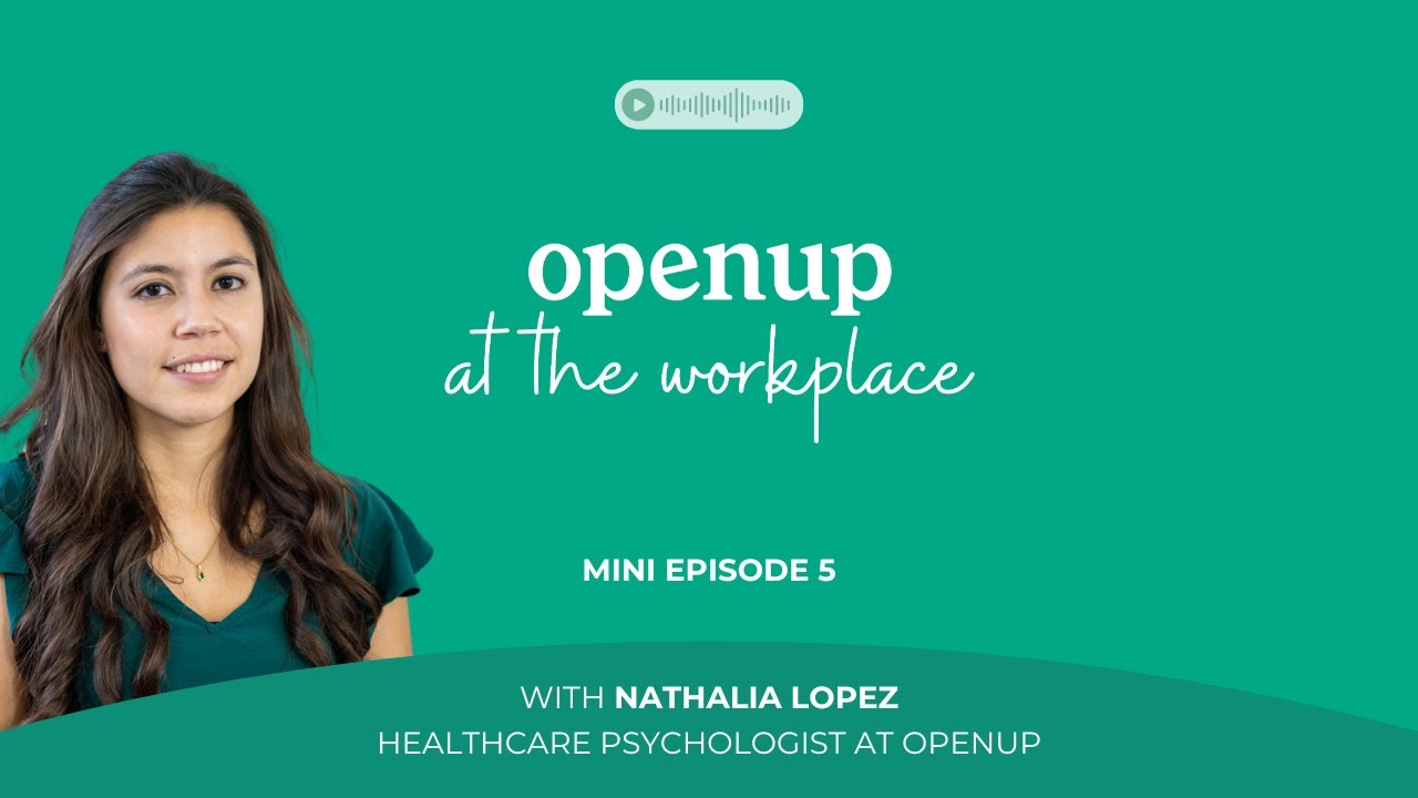 Understand and manage work pressure (explained by a psychologist) | OpenUp at the workplace