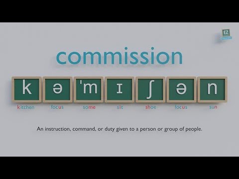 How to pronounce commission ?