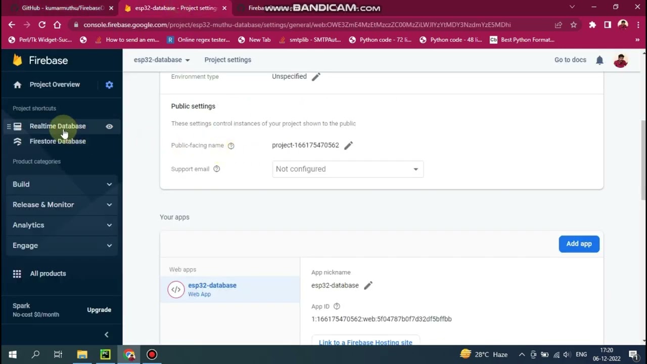 Firebase Realtime Database of data Read and Write it from the HTML/JavaScript