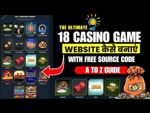 Casino Game website Kaise Banaye 2025 | How to Create Casino Game Website With Free Source Code