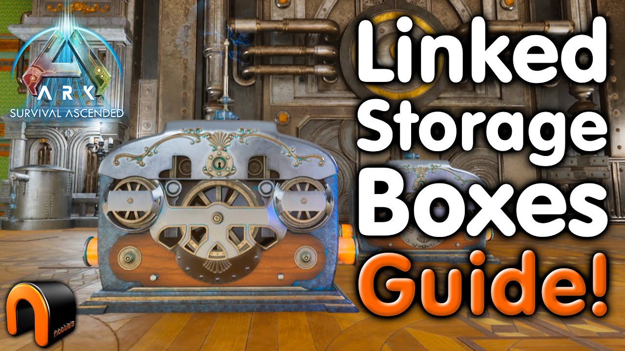 Ark LINKED STORAGE BOX Guide & Mining Tips!
