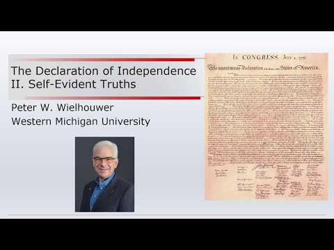 Declaration of Independence 2: Self Evident Truths