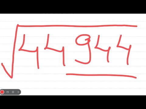 square root of 44944
