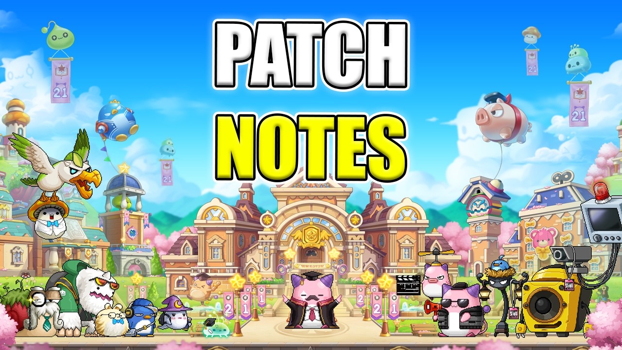 Maplestory's Anniversary Update Patch Notes Are Here!