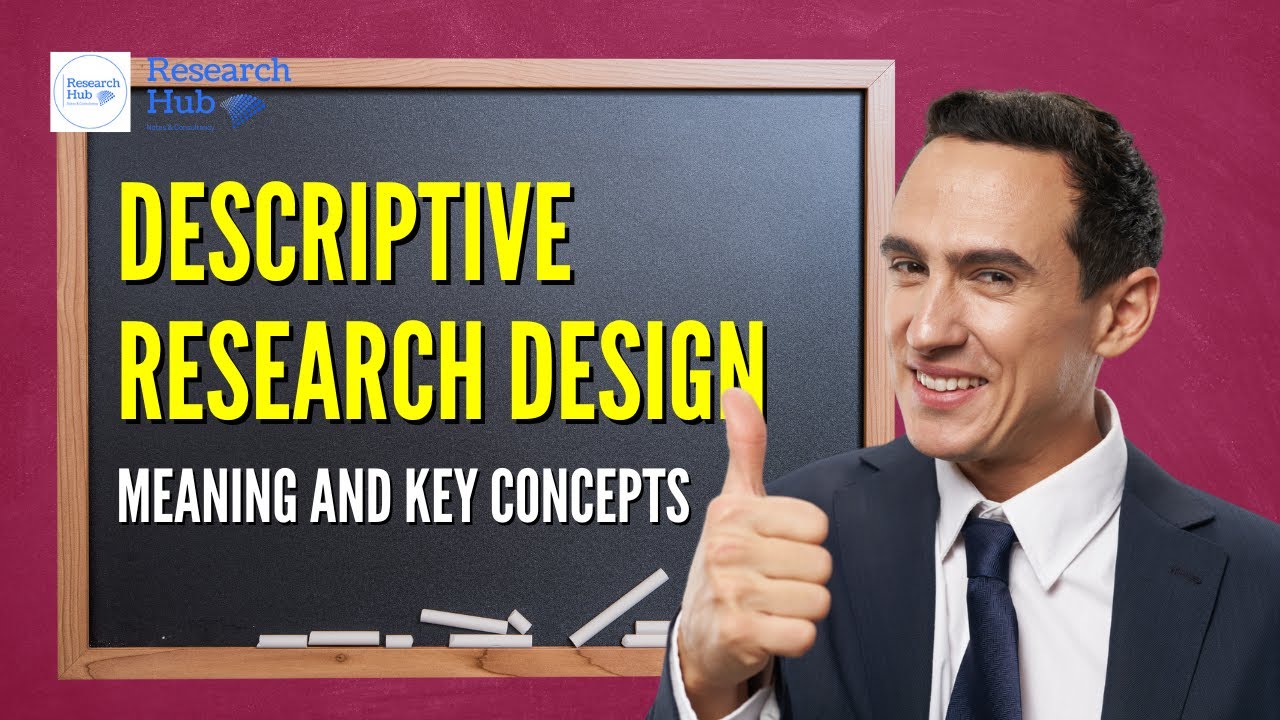 Descriptive Research Design: Meaning and Key Concepts