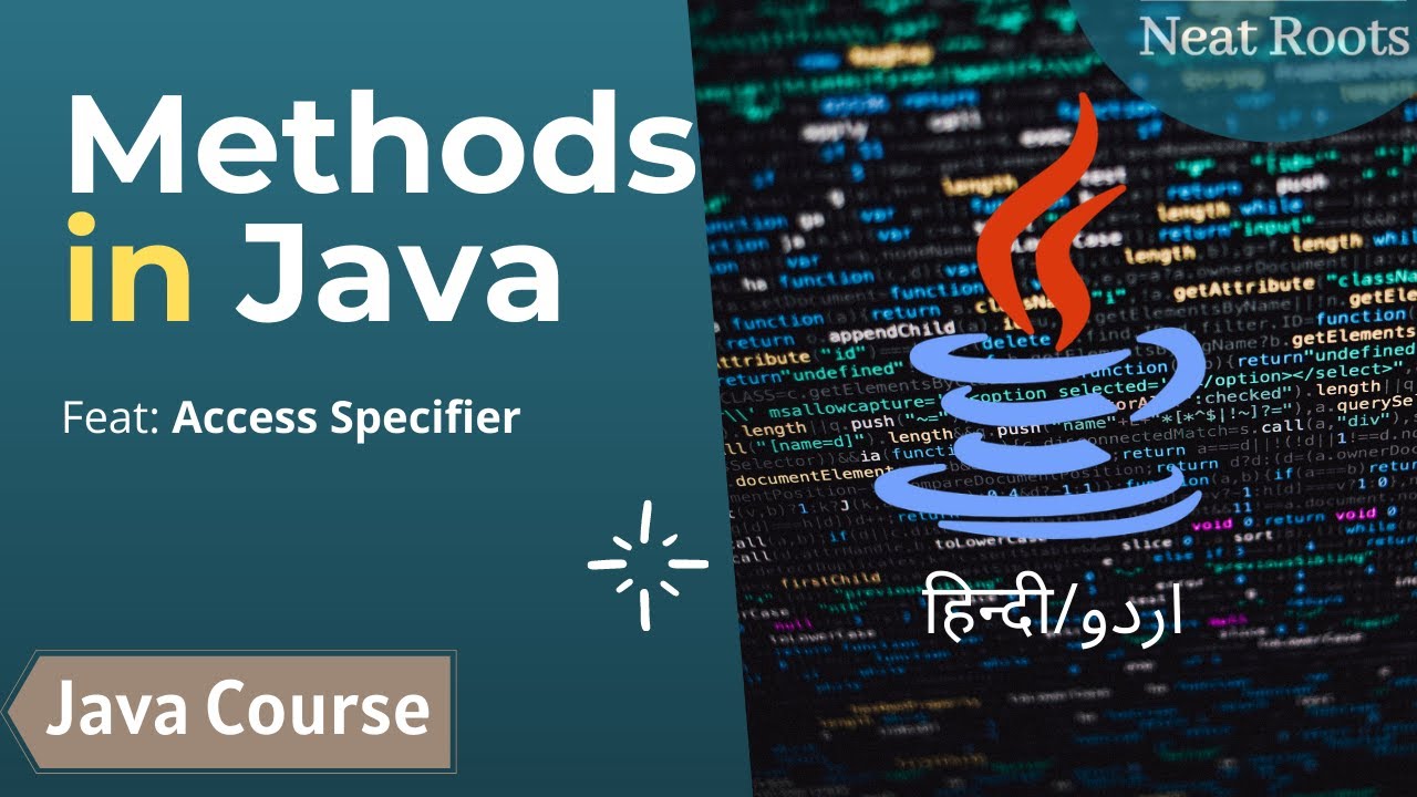 Java Tutorial - Methods in Java - Access Specifiers