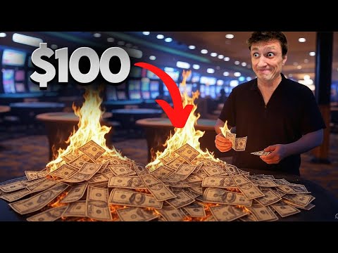 $100 to $1000 Blackjack Challenge at the Casino