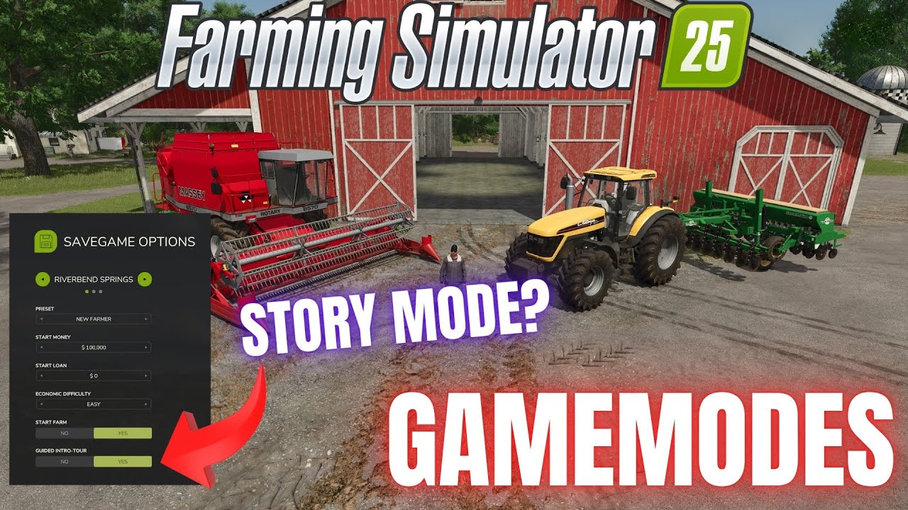 Game modes in Farming Simulator 25 (FS25): What Beginners Need to Know ...