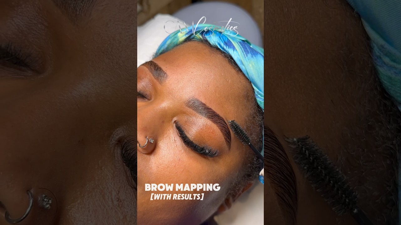 Brow Mapping Tutorial #browmapping #eyebrows #brows #sobrancelhas #esthetician #browartist