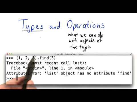 Learn Types and Operations Intro to Computer Science - Mind Luster