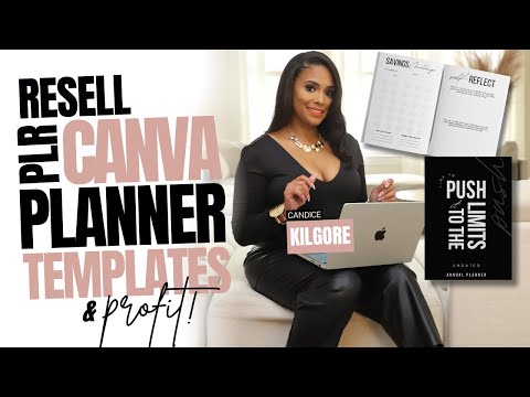 Canva Planner Templates You Can Resell - Private Label Rights + PLR