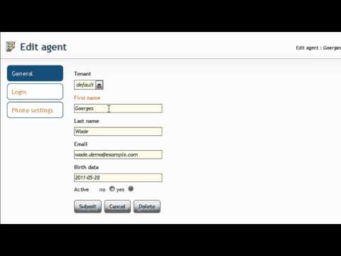 Call Center Agents Management