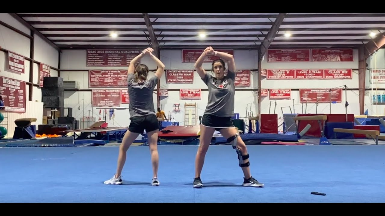 Cheer Spring Show Routine Part 1